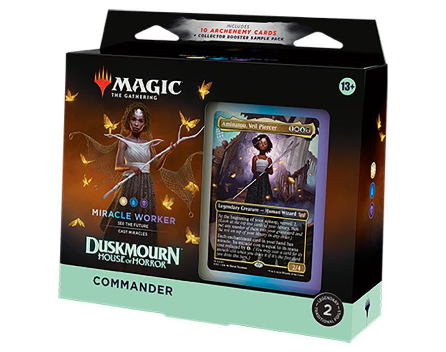 MTG Duskmourn House of Horror Commander Deck Miracle Worker (Release D – The Games Corner