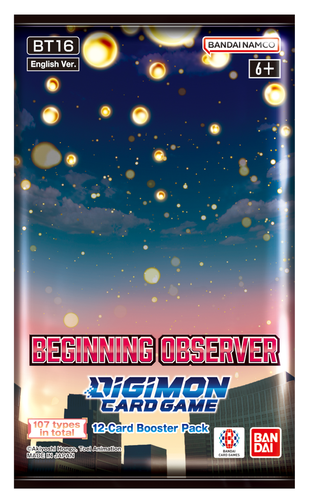Digimon Card Game BT16 Beginning Observer Booster Pack (Release Date 2 – The Games Corner