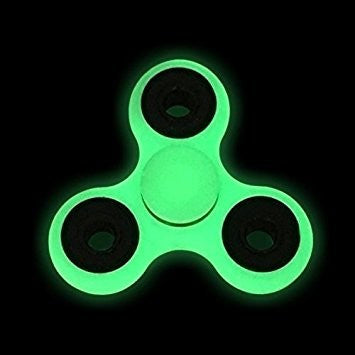 Fidget Spinner Glow in the Dark (Assorted Colours) – The Games Corner