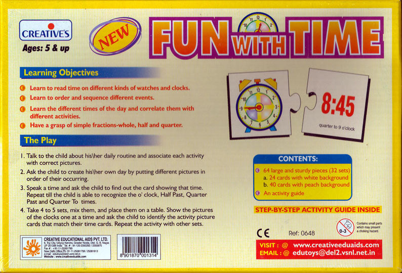 Fun With Time – The Games Corner