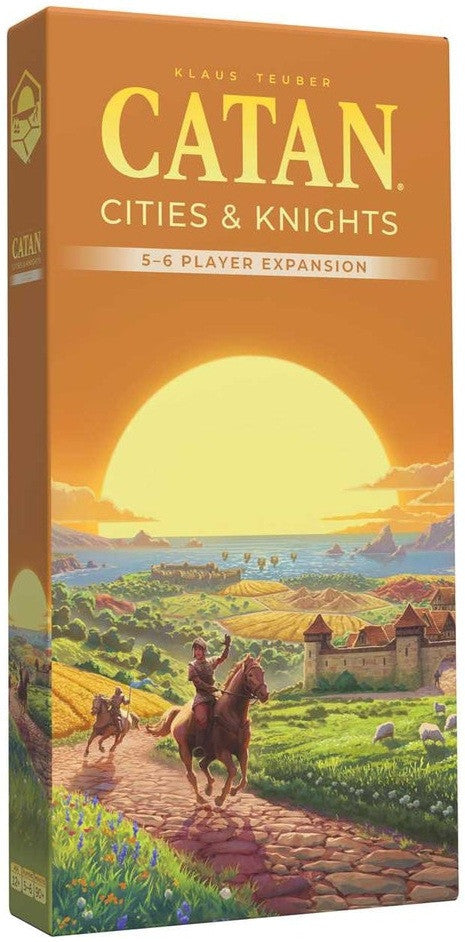 CATAN (6th Edition) - Cities & Knights Expansion 5-6 Player Expansion ...