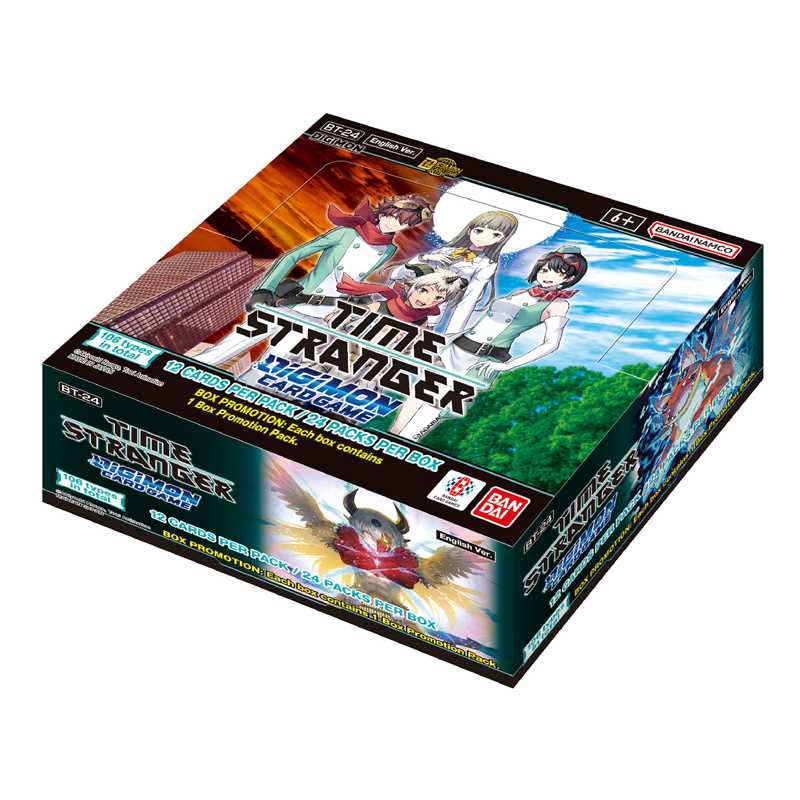 Digimon Card Game BT-24 Time Stranger Booster Box (Release Date 23 Jan ...