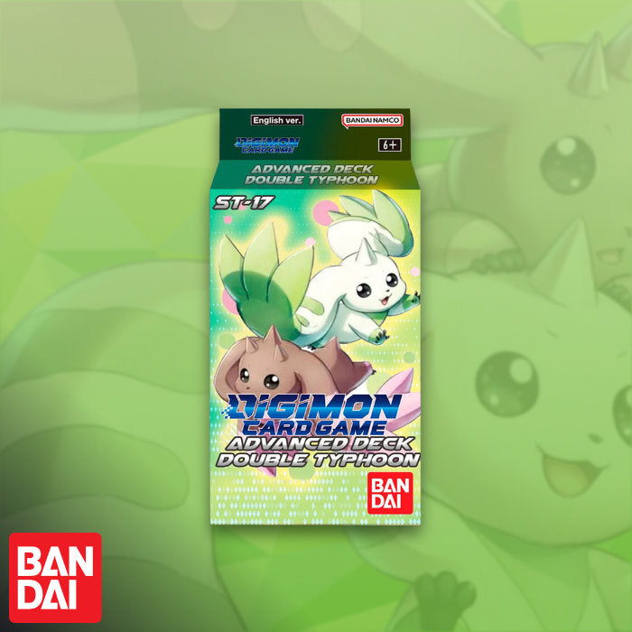 Digimon Card Game ST17 Advanced Deck Set Double Typhoon (Release Date ...