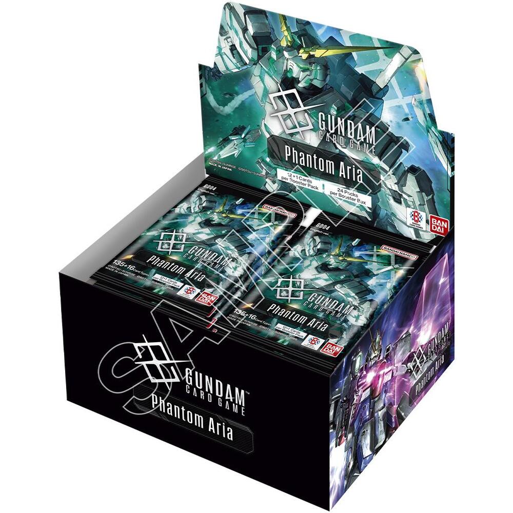 Gundam Card Game GD04 Phantom Aria Booster Box (Release Date 24 Apr 20 ...