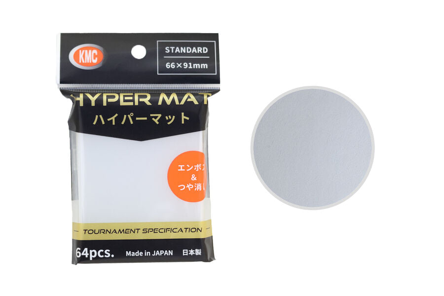 KMC Hyper MAT Clear Standard Sleeve 64pcs – The Games Corner