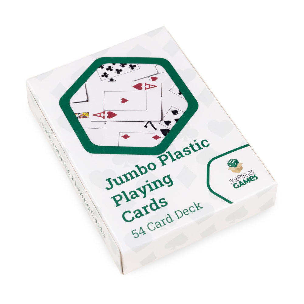 LPG Classics Playing Cards - Plastic Jumbo – The Games Corner