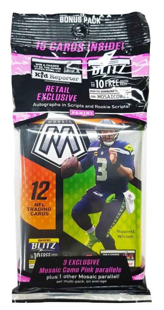 PANINI 2021 Mosaic NFL Football (Hobby) Multi-Pack – The Games Corner