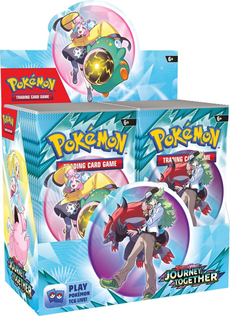 POKÉMON TCG Scarlet & Violet 9 Journey Together Booster Box (Release D ...
