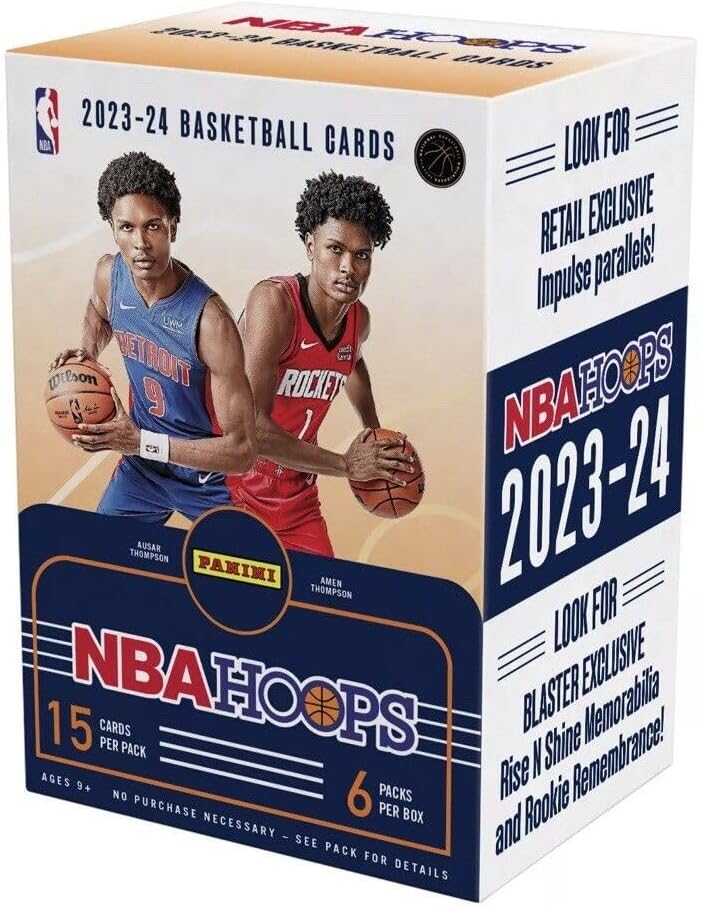 Panini 2023-24 NBA Hoops Basketball Blaster Box – The Games Corner