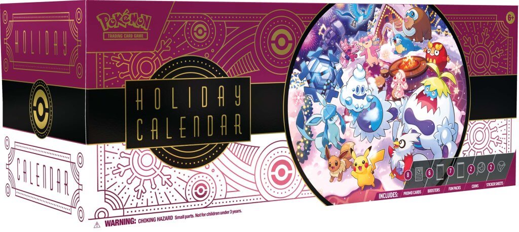 Pokémon TCG Holiday Calendar (Release Date 22 Aug 2025) – The Games Corner
