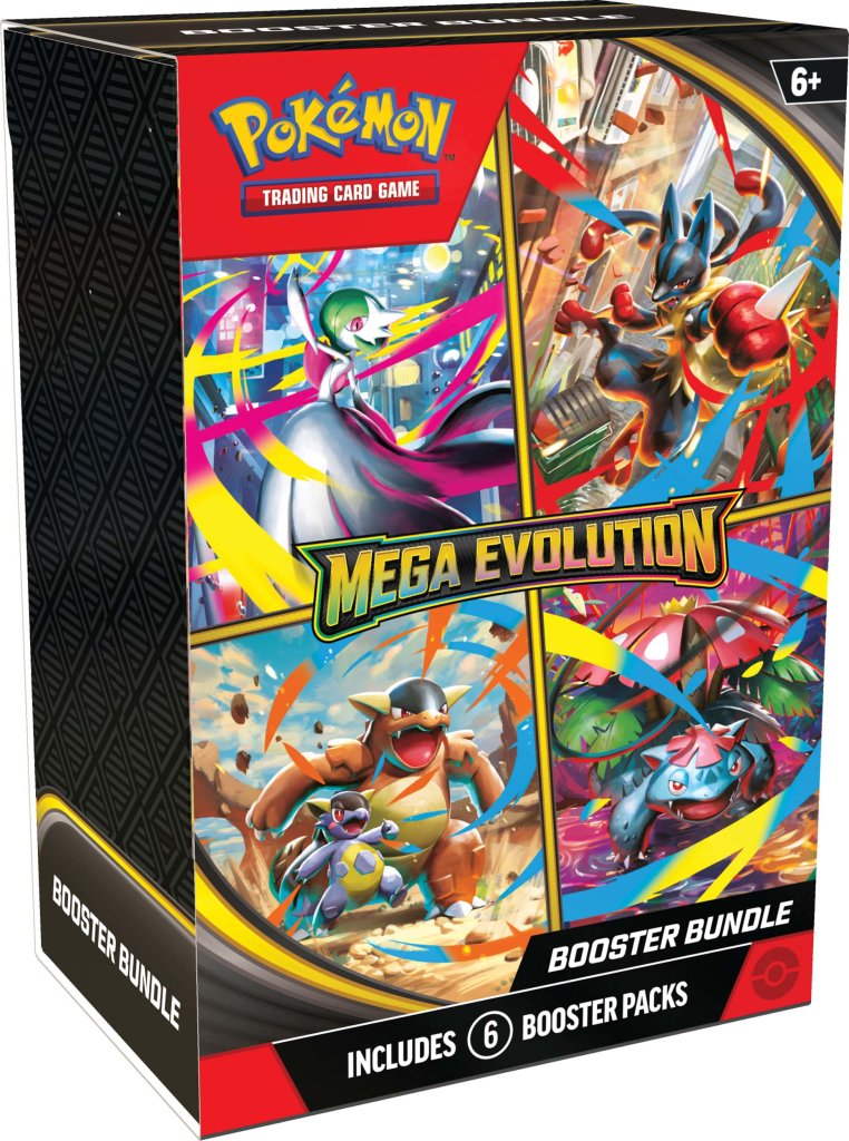 Pokémon TCG Mega Evolution Booster Bundle (Release Date 26 Sep 2025 ...