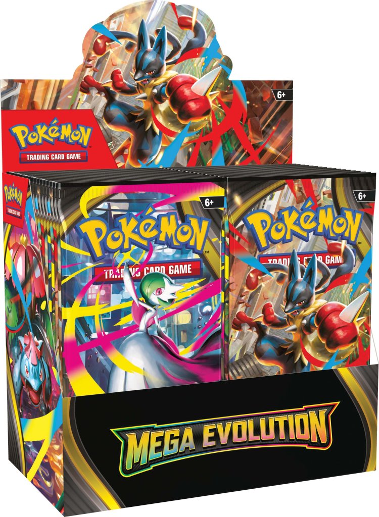Pokémon TCG Mega Evolution Enhanced Booster Box (Release Date 26 Sep 2 ...