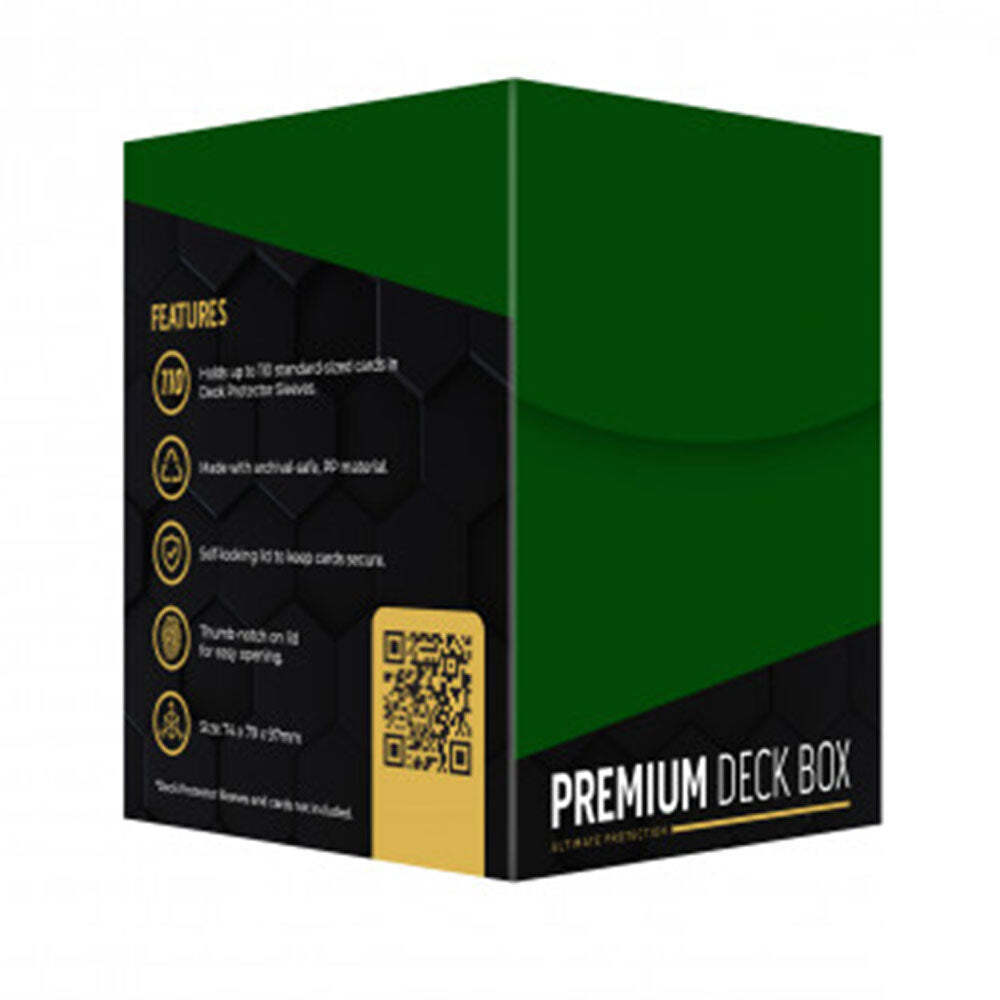 Powerwave Deck Box - Green – The Games Corner