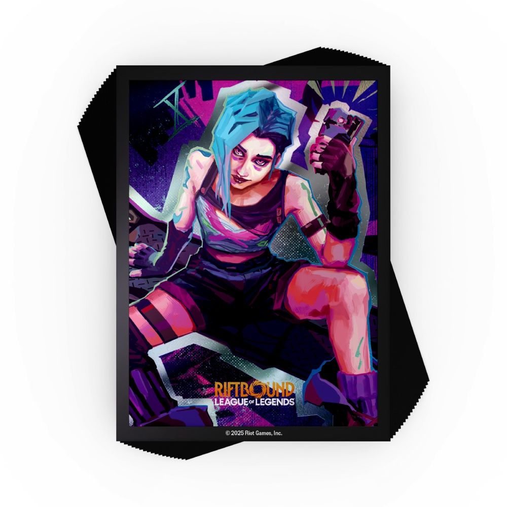 Riftbound League of Legends TCG Origins Sleeves Jinx (Release Date 07 ...
