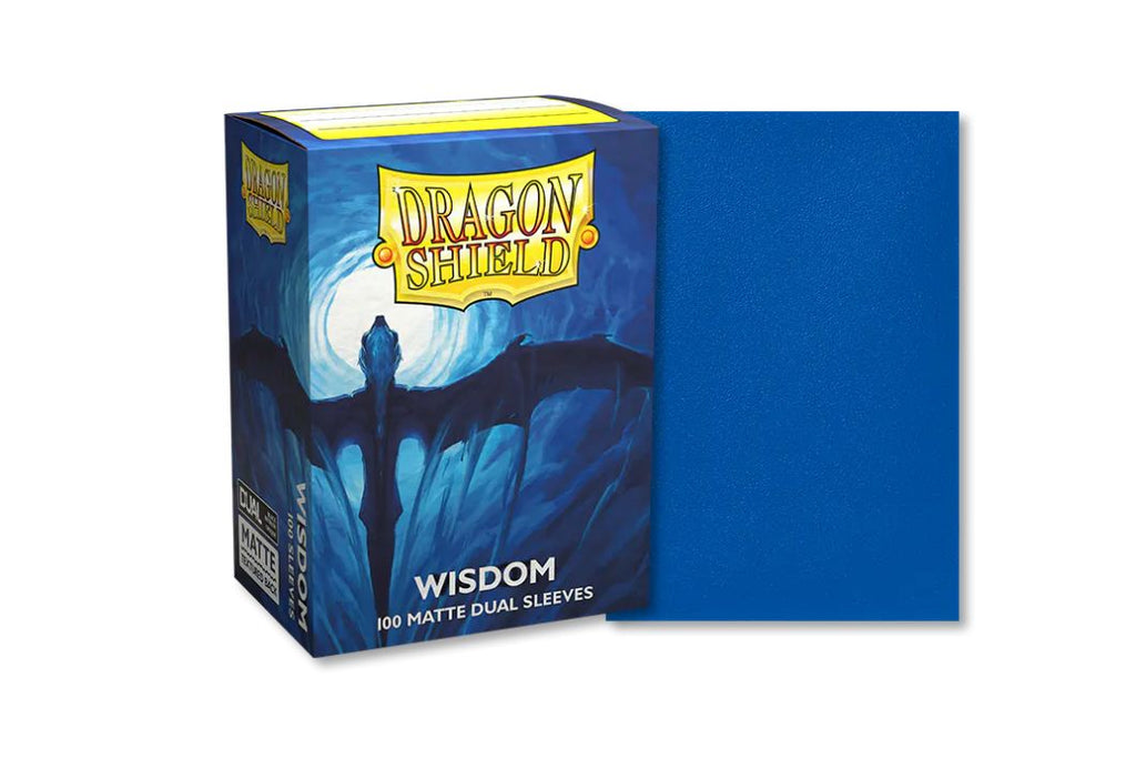 Sleeves - Dragon Shield - Box 100 - Standard Size Dual Matte Wisdom ...