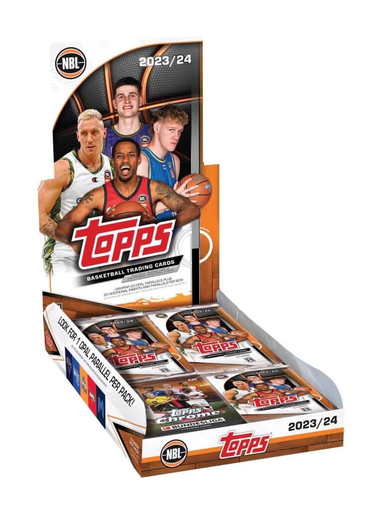 TOPPS 2023-2024 NBL Basketball Cards Box – The Games Corner