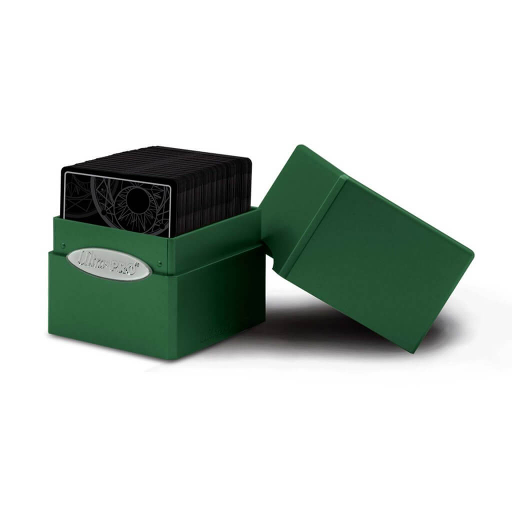 ULTRA PRO DECK BOX Satin Cube - Green – The Games Corner