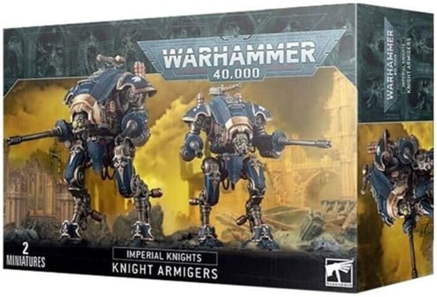 Warhammer 40,000 Imperial Knights Knight Armigers – The Games Corner