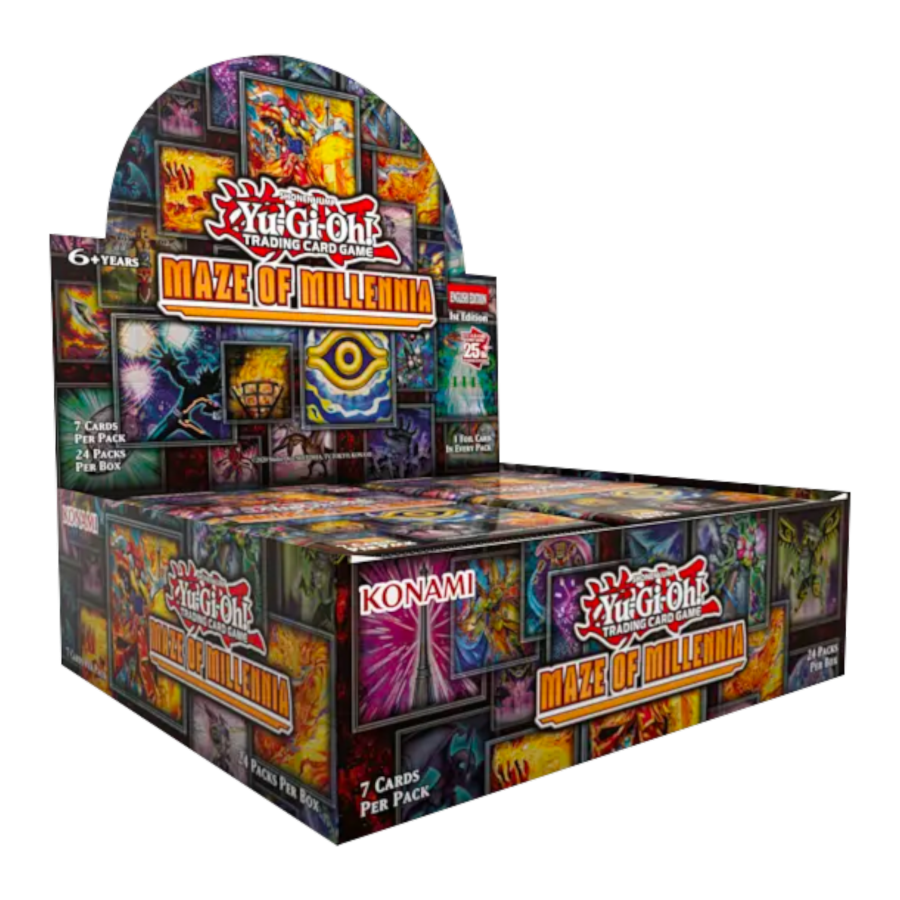 Yu-Gi-Oh! Maze of Millennia Booster Box (OTS Launch Date 17 Jan 2024) – The Games Corner