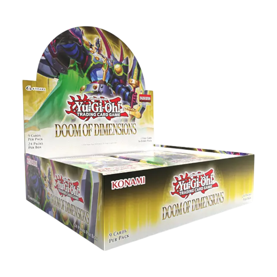 Yu-Gi-Oh! Doom of Dimensions Booster Box (Release Date 25 Sep 2025 ...