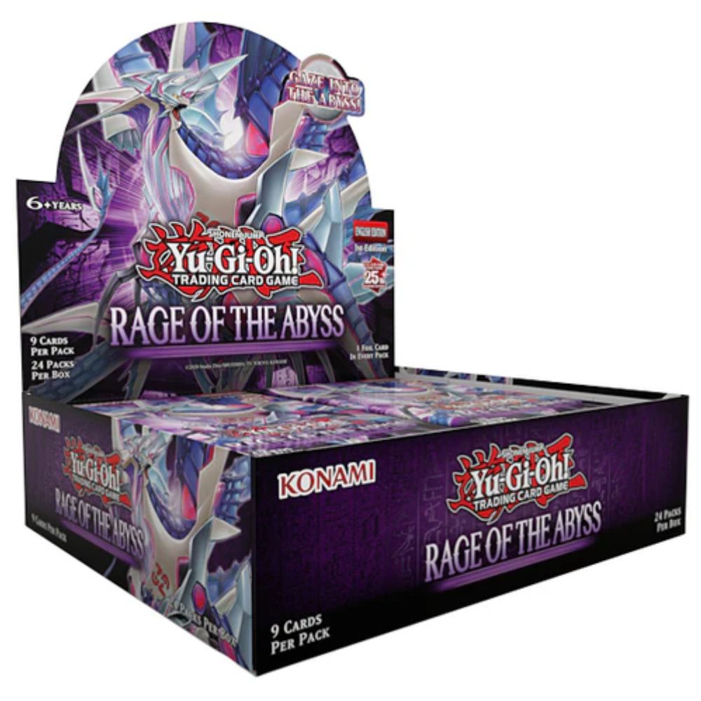Yu-Gi-Oh! Rage of the Abyss Booster Box (Available on 5 Oct 2024) – The Games Corner