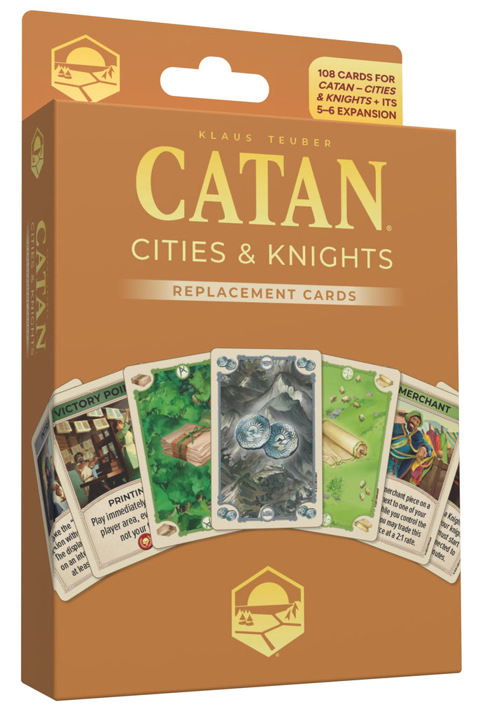 CATAN (6th Edition) - Cities & Knights Cards Accessory (Release Date 1 ...