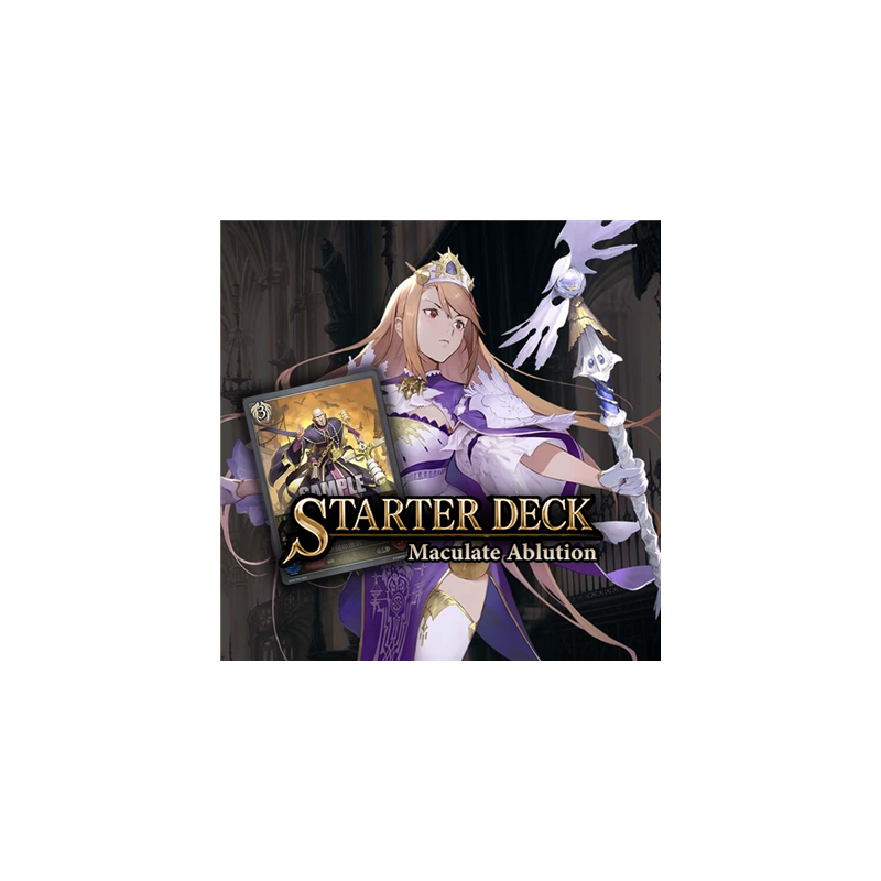 Shadowverse Evolve SD06 Maculate Ablution English Starter Deck (Releas – The Games Corner