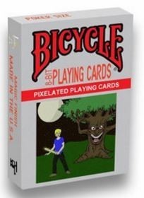 8-Bit Playing Cards Black Deck – The Games Corner