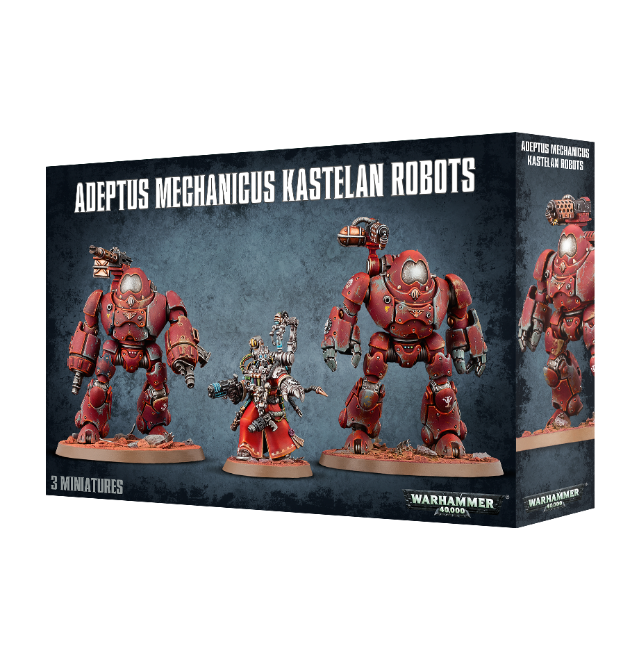 Warhammer 40K Adeptus Mechanicus Kastelan Robots – The Games Corner