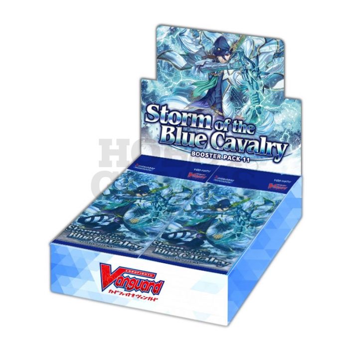 Cardfight Vanguard VGE-V-BT11 Storm of the Blue Cavalry Booster Box (R ...