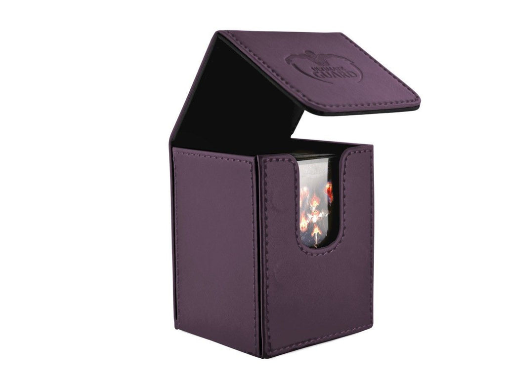 Deck Box Ultimate Guard Flip Deck Case 100+ Standard Size Purple – The ...