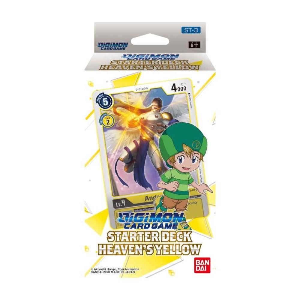 Digimon Card Game Series 01 Starter Deck 03 Heavens Yellow – The Games ...