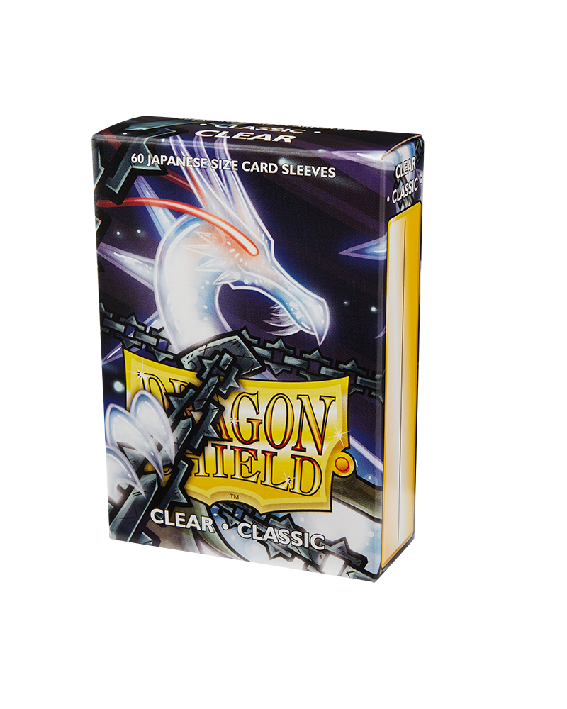 Dragon Shield Japanese Card Sleeves-Box 60-Classic Clear – The Games Corner