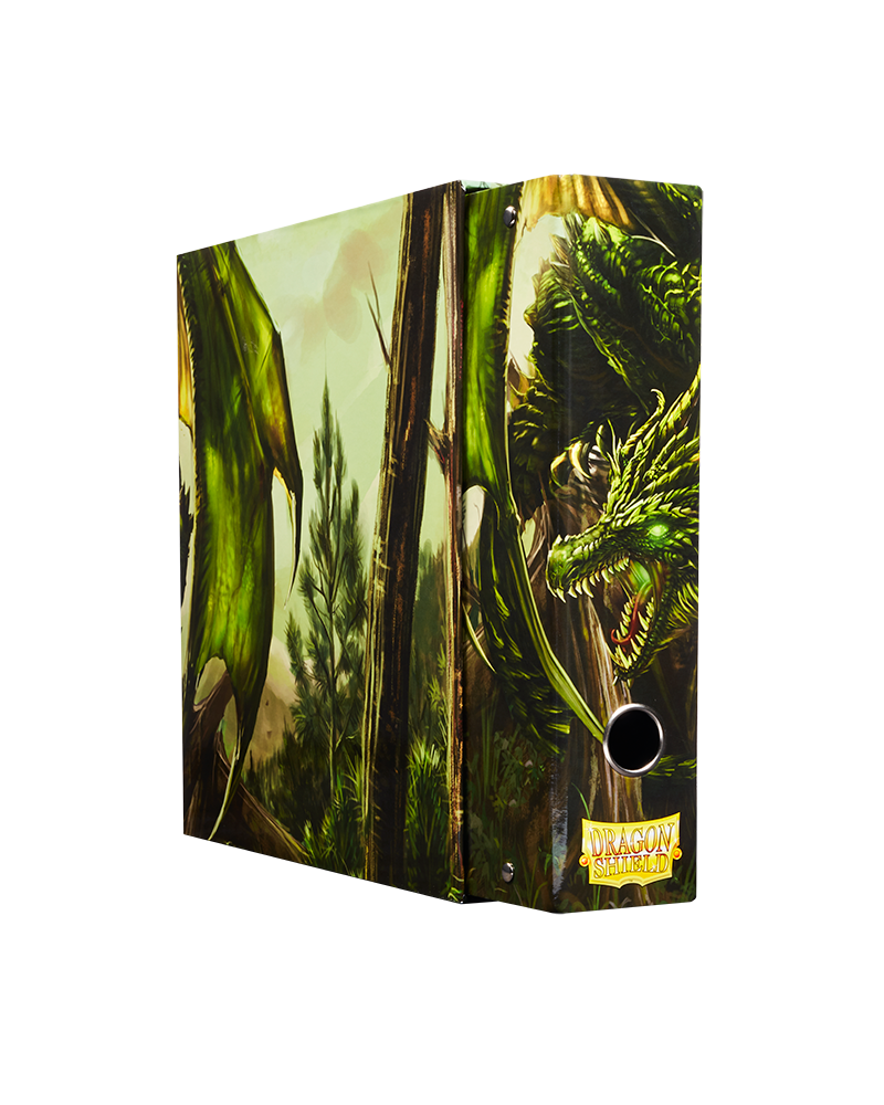Dragon Shield Slipcase Binder Green Radix – The Games Corner