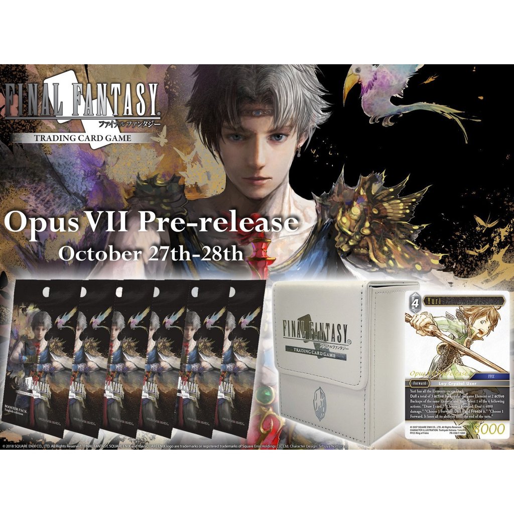 FINAL FANTASY TCG OPUS VII PRE-RELEASE KIT – The Games Corner