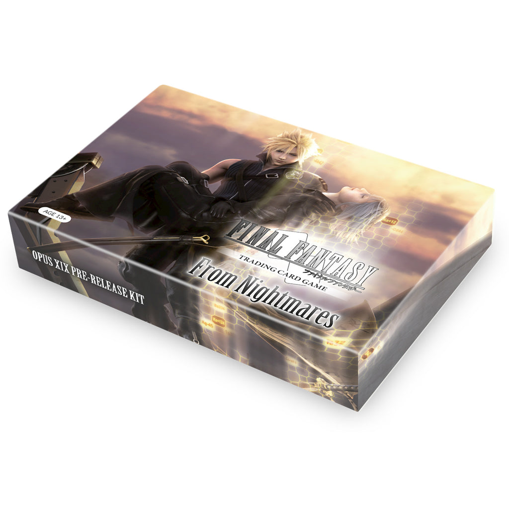 Final Fantasy Trading Card Game Opus XIX Pre-release Kit - From Nightm ...