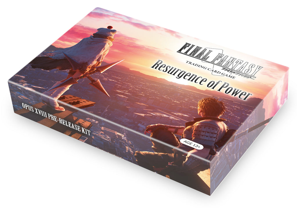 Final Fantasy Trading Card Game Opus XVIII Pre-release Kit - Resurgenc ...