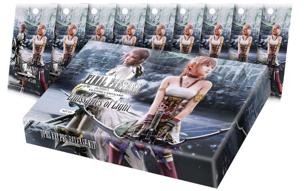 Final Fantasy Trading Card Game Opus XVI Pre-release Kit (Release Date ...