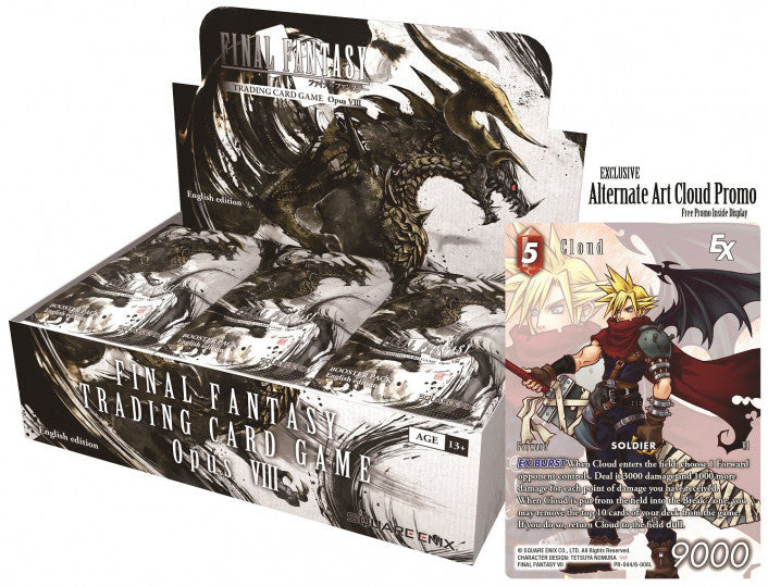 Final Fantasy Trading Card Game Opus VIII Booster Box (Release Date 22 ...