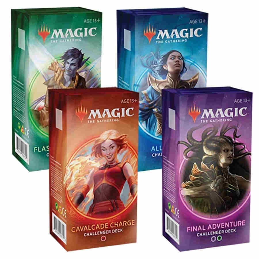 Magic The Gathering Challenger Decks 2020 Set of 4 (Release Date 27/03 ...