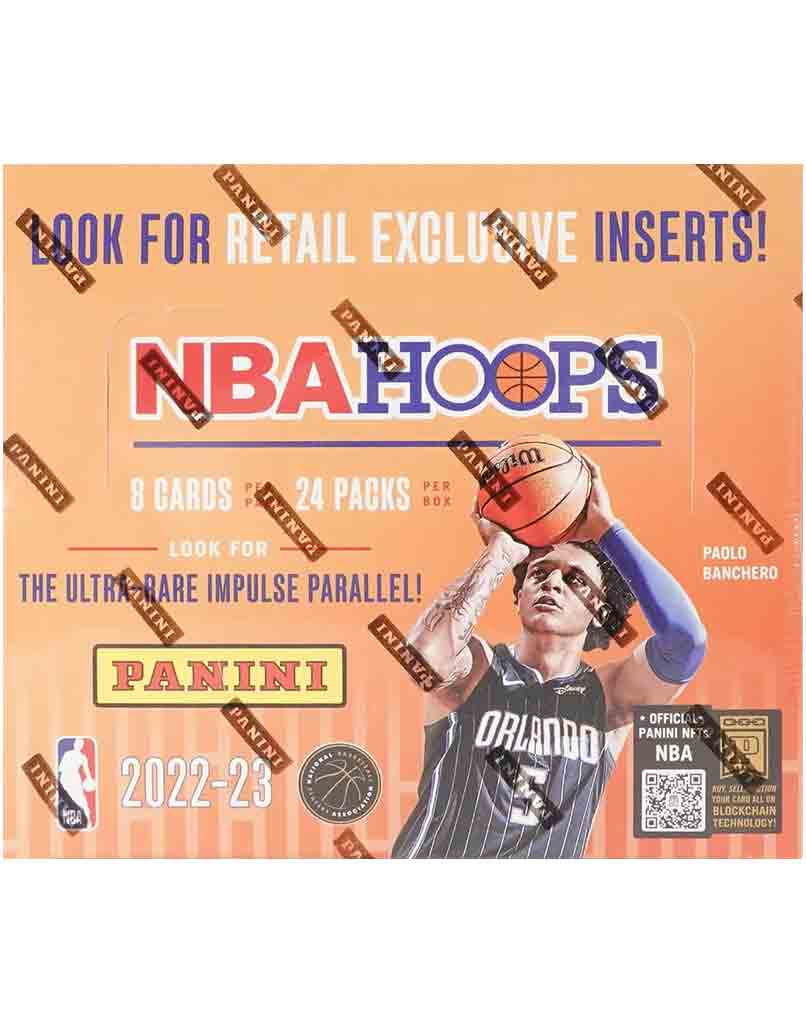 PANINI 2022-23 NBA Hoops Basketball Retail Box – The Games Corner