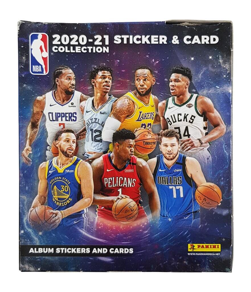 PANINI NBA 2020/2021 Stickers and Card Collection Packets Box – The ...