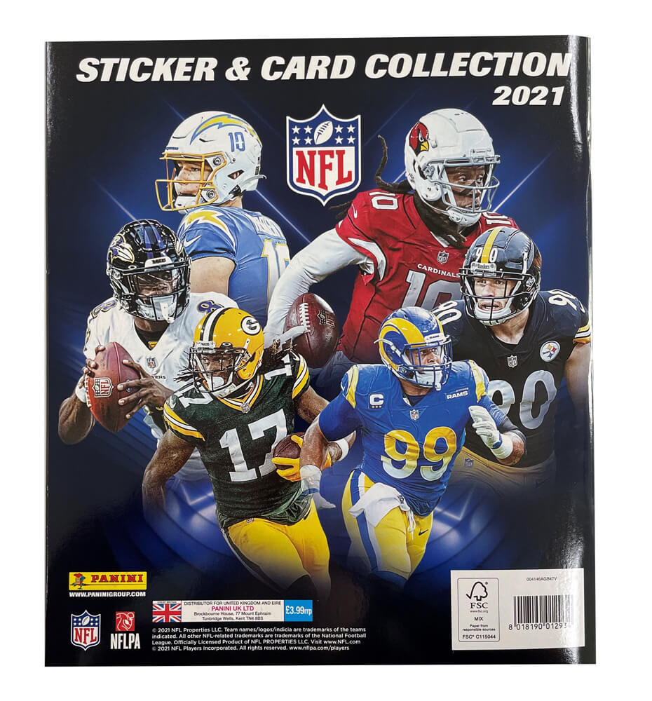 PANINI NFL 2021/2022 - Stickers and Card Collection - Albums – The ...