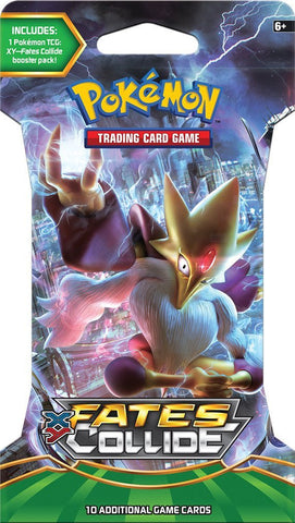 POKEMON TCG XY Fates Collide Blister – The Games Corner