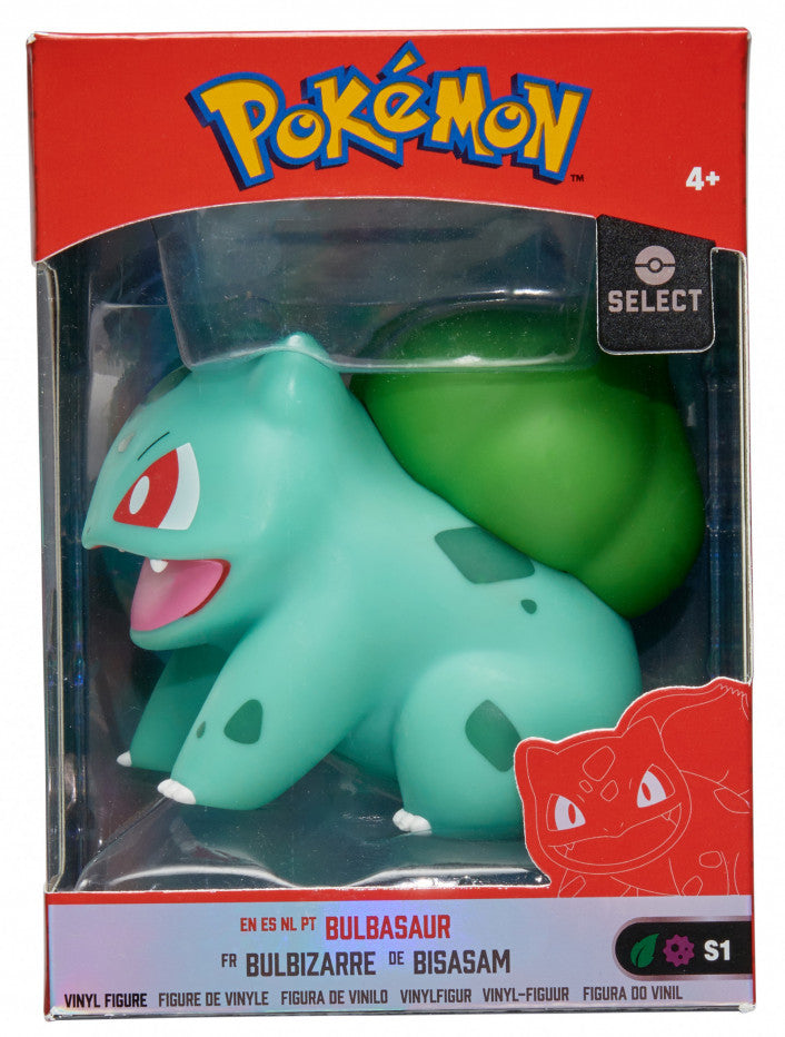 Pokemon Kanto Vinyl Figure 4.5" Bulbasaur – The Games Corner