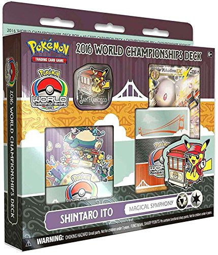 Pokemon 2016 World Championship Deck- Shintaro Ito Magical Symphony ...