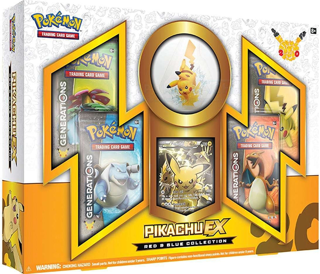 Pokemon TCG Red And Blue Collection: Pikachu Ex Box – The Games Corner