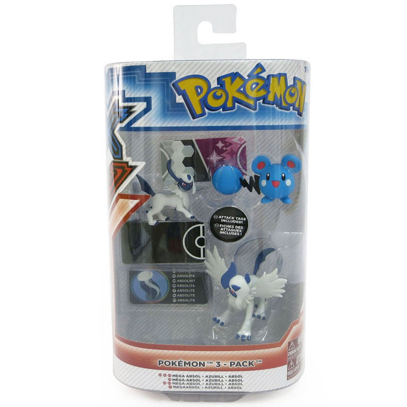 Pokemon XY Figure 3-Pack Assorted – The Games Corner