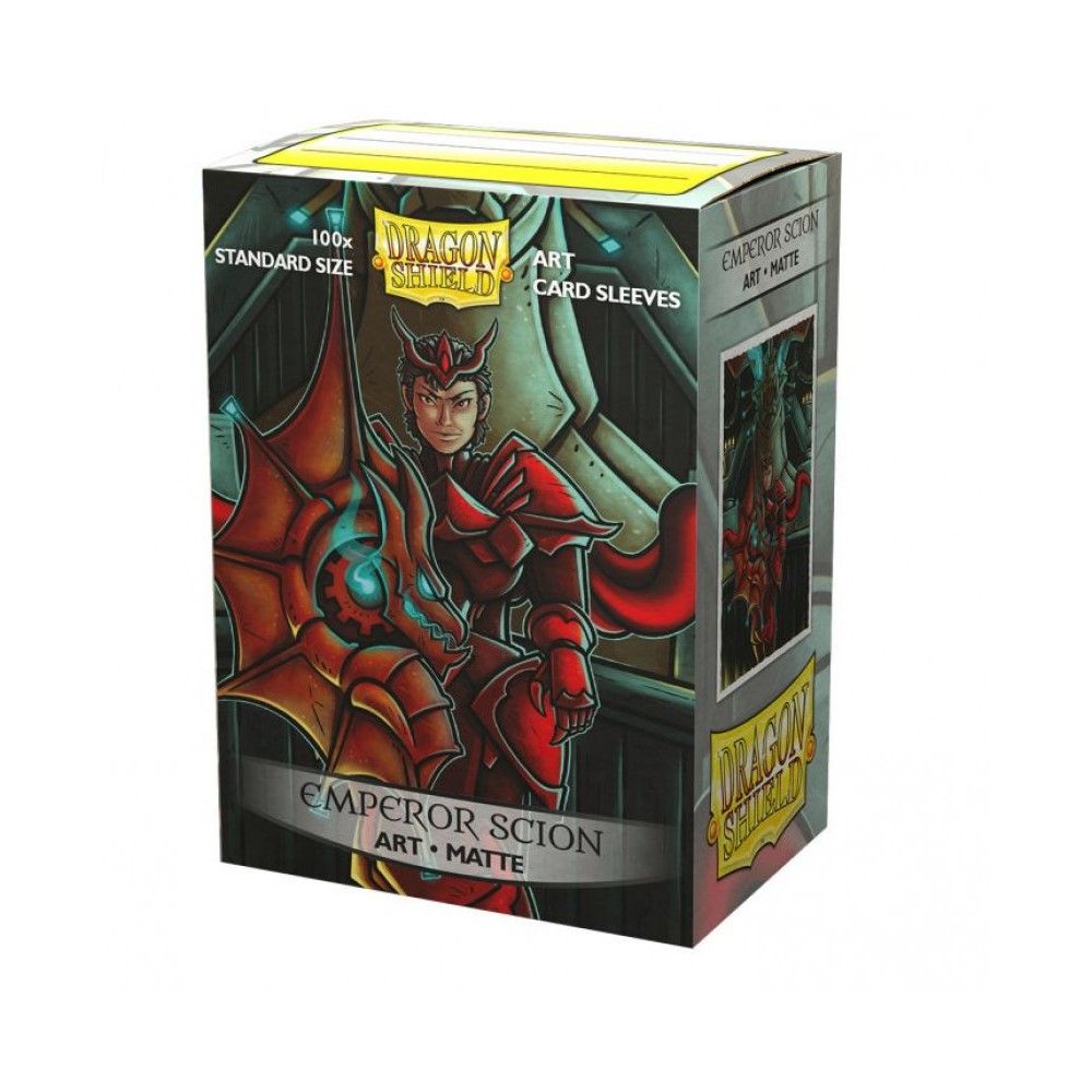 Sleeves - Dragon Shield - Box 100 - MATTE Art - Emperor Scion – The ...