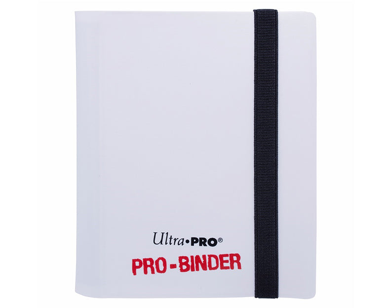 ULTRA PRO 2-Pocket Pro-Binder - White – The Games Corner